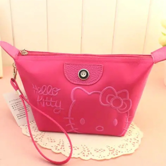 Sanrio | Bags | Kawaii Hello Kitty Cartoon Cosmetic Bag | Poshmark